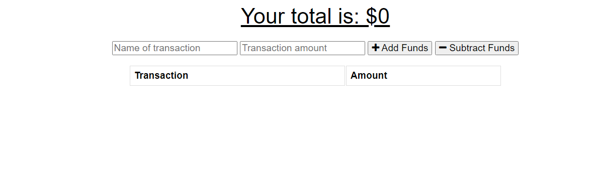 Progressive Web App - Budget Tracker | Progressive-Web-Application-Budget-Tracker
